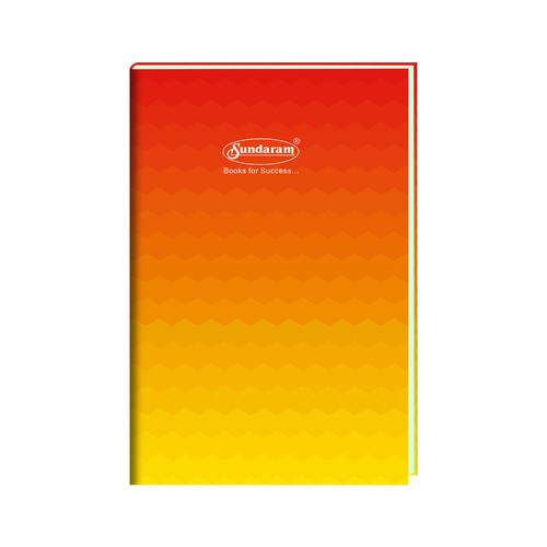 Sundaram C-Ruled Single Lined Register 8 Quire (576 Pages)