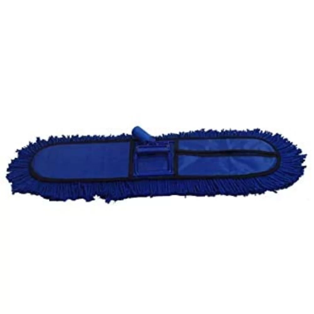 24 Inch Dry Mop Refill with Frame - Blue | Efficient and Convenient ...