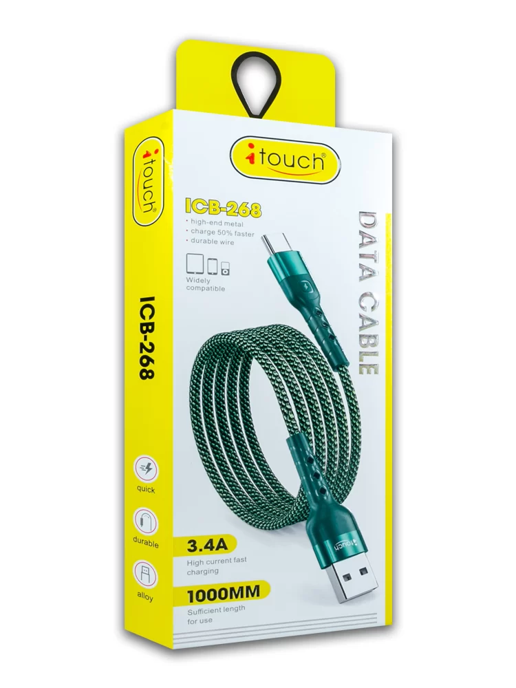 iTouch Data Cable Lightning ICB-268 - Mobile Charging Cable for ...