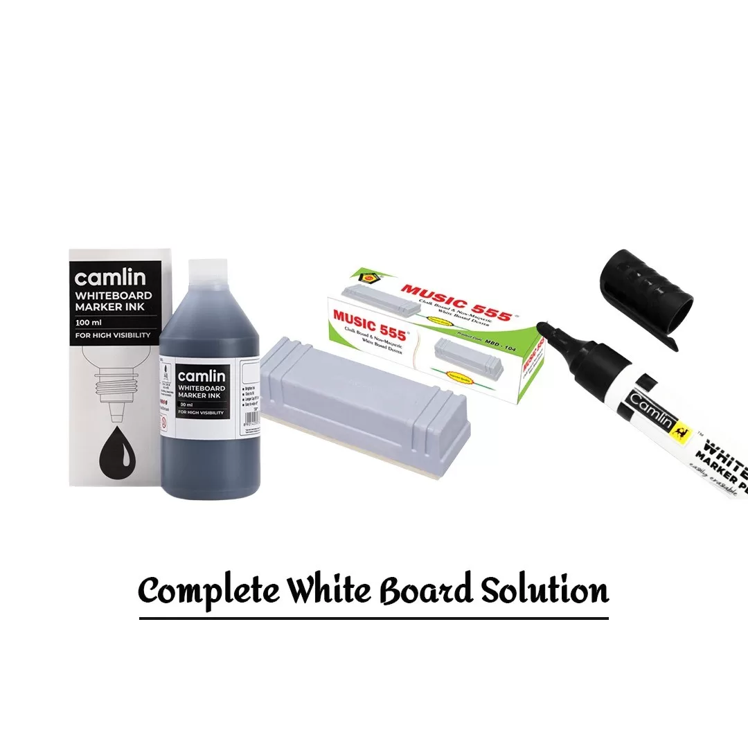 Complete Whiteboard Solution - Whiteboard Marker Ink 100ml, Marker Pen ...