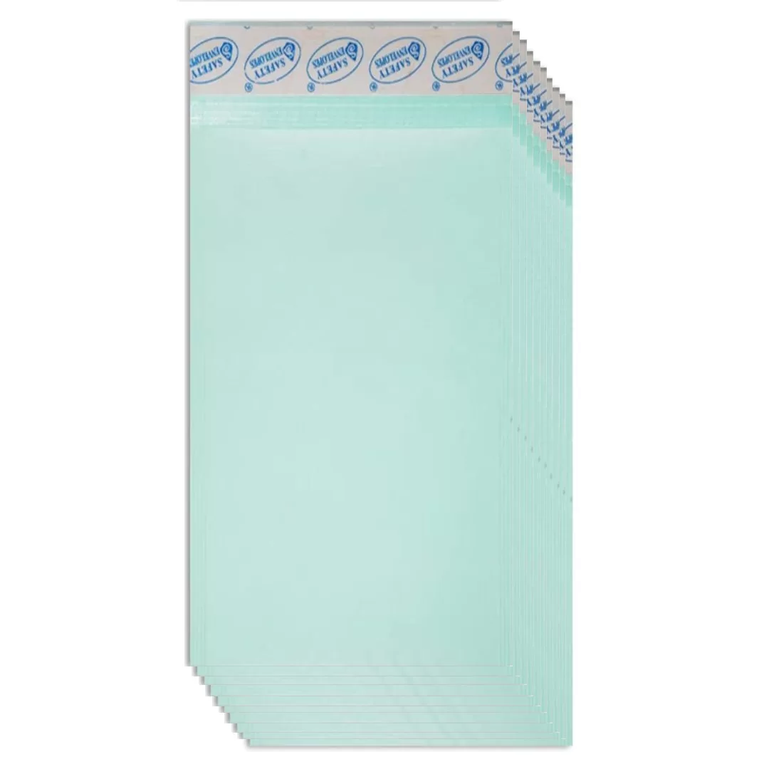 Polynet Envelopes - 9.5 x 4.5 Inch - Pack of 100 in Green