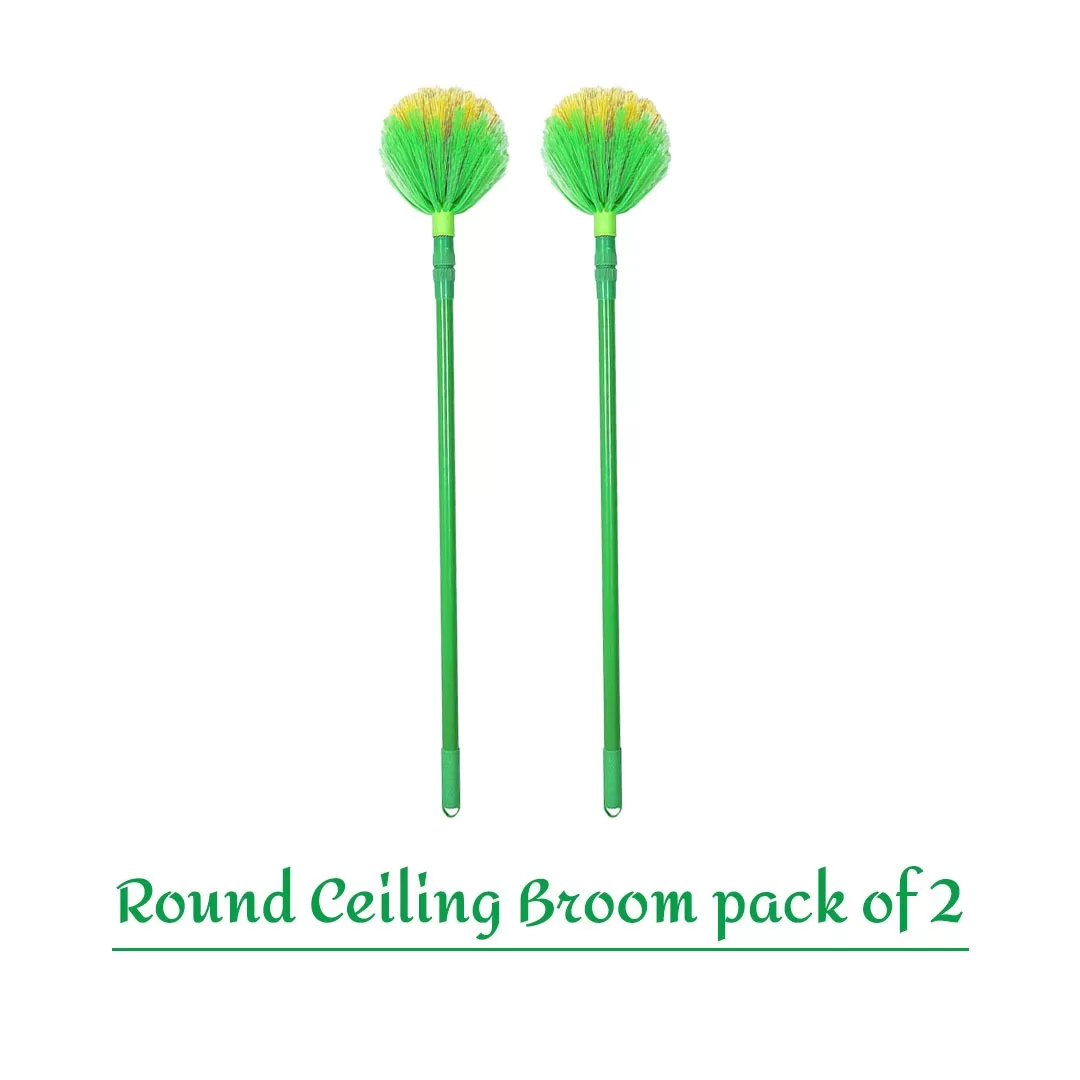 Round Ceiling Broom - Pack of 2