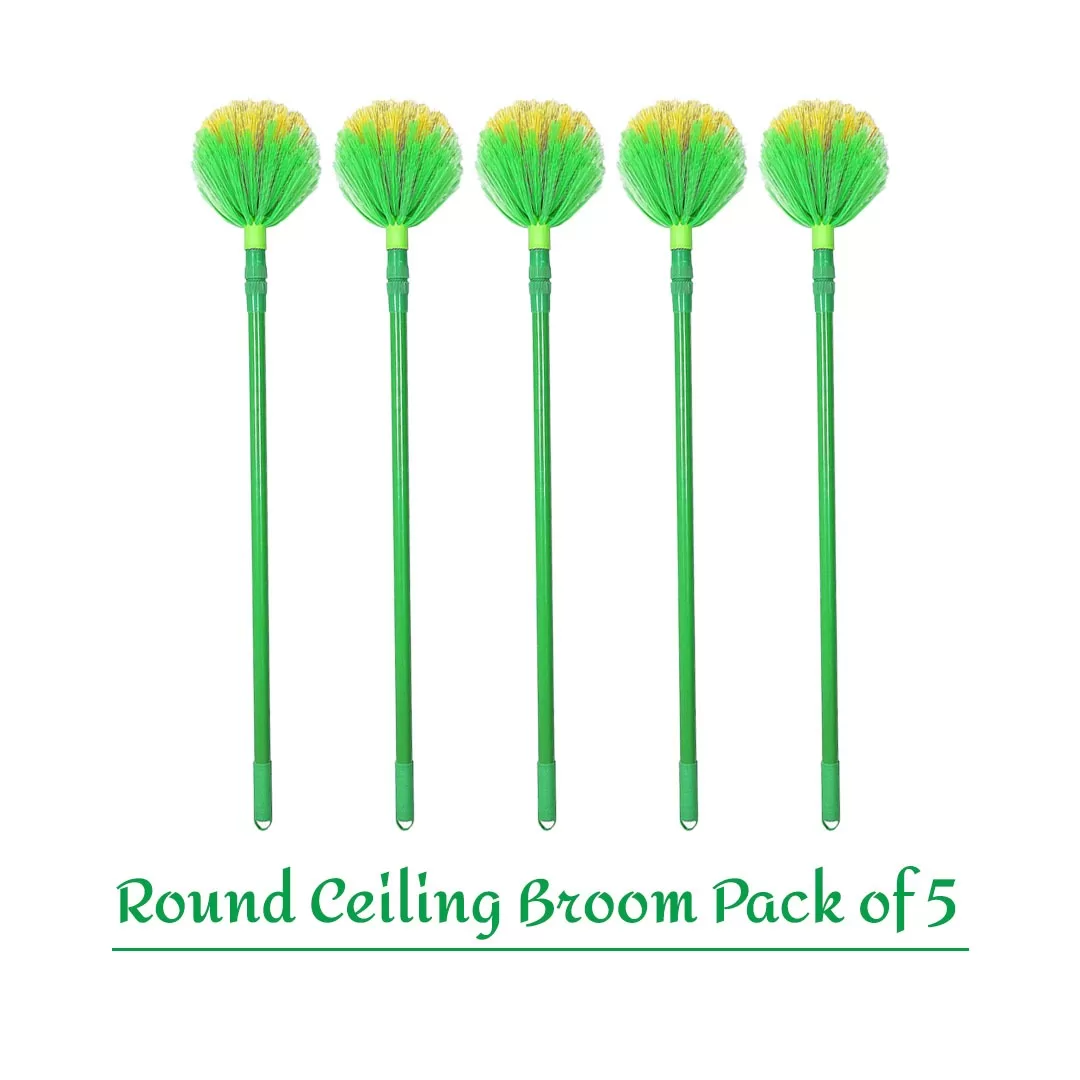 Round Ceiling Broom - Pack of 5 (Set of 2)