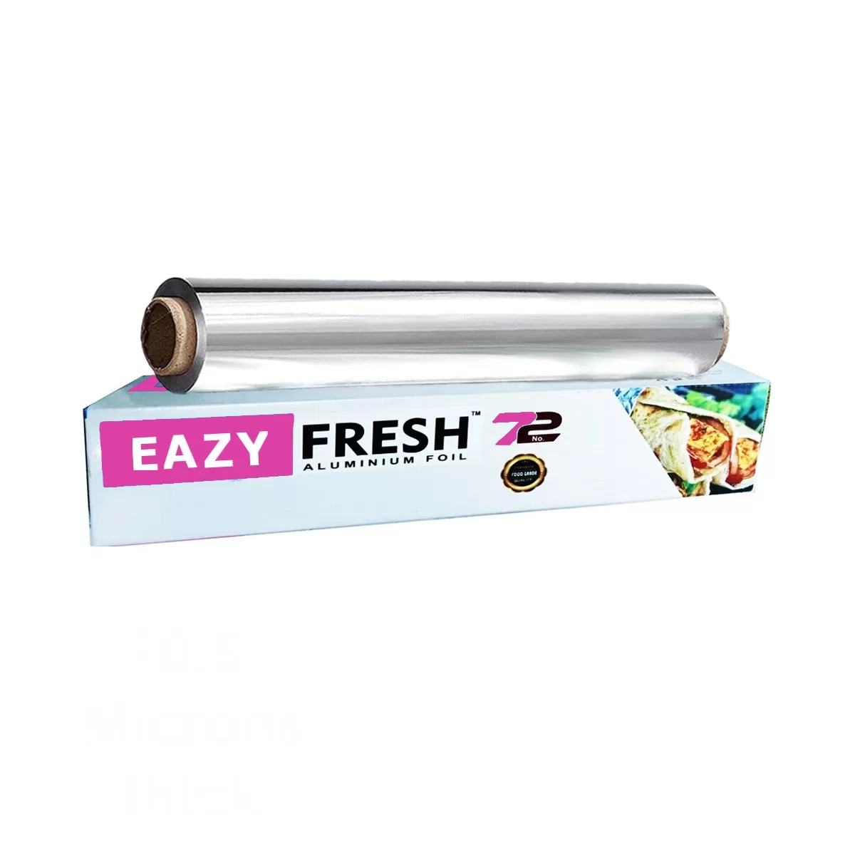 Easy Fresh Aluminum Silver Foil Paper Roll, 72 Meters - 1 Piece ...
